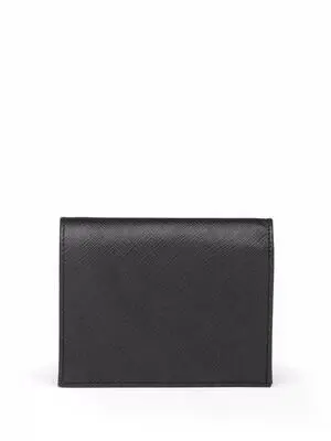 Prada Small Saffiano Leather Wallet - Black