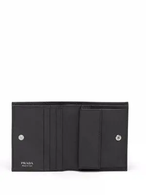 Prada Small Saffiano Leather Wallet - Black