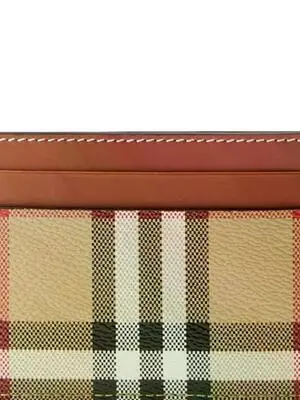 Burberry Check Cardholder - Neutrals
