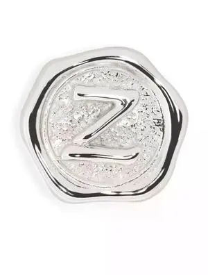 MARIA BLACK Pop Letter Z Coin - Silver