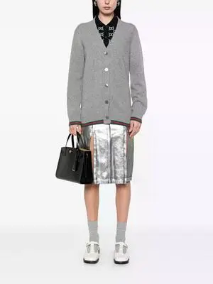 Gucci Web-stripe Cardigan