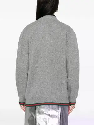 Gucci Web-stripe Cardigan