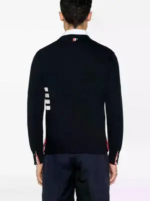 Thom Browne 4-bar Cotton Jumper