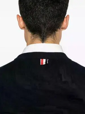 Thom Browne 4-bar Cotton Jumper