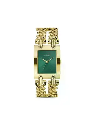 Guess Chain-strap 28mm Watch - Green