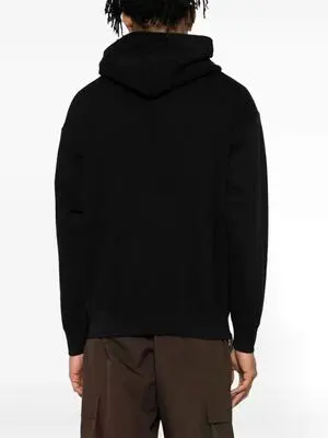 A BATHING APE Logo-plaque Hoodie