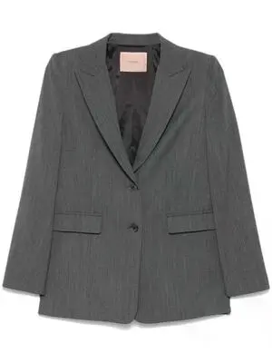 TWINSET Logo-plaque Blazer