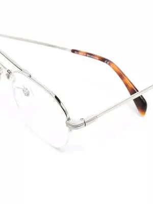 DB EYEWEAR BY DAVID BECKHAM Tortoiseshell Pilot-frame Glasses