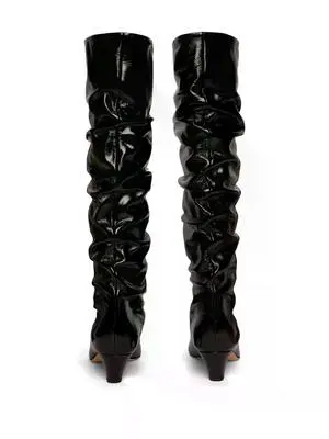 MSGM 55mm Leather Boots