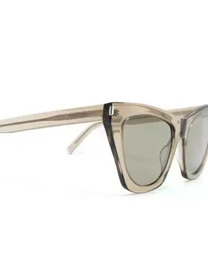 Saint Laurent Kate Sunglasses - Brown