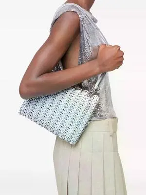 Rabanne 1969 Flip Shoulder Bag - Grey