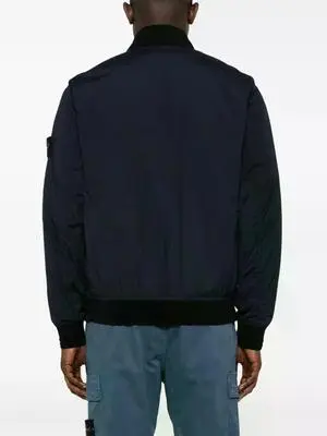 Stone Island Padded Jacket With Compass Badge