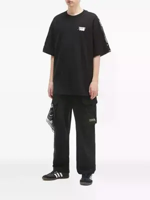 MUSIUM DIV. Cotton T-shirt - Black