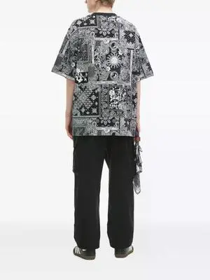 MUSIUM DIV. Cotton T-shirt - Black