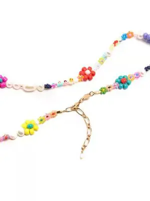 Anni Lu Mexi Flower Beaded Necklace