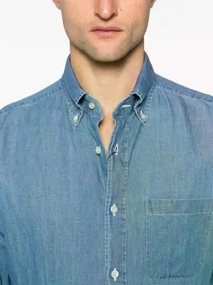 MOORER Rolf Chambray Shirt