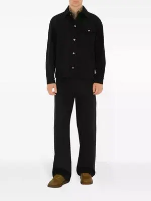 Burberry Ekd Cotton Overshirt Jacket