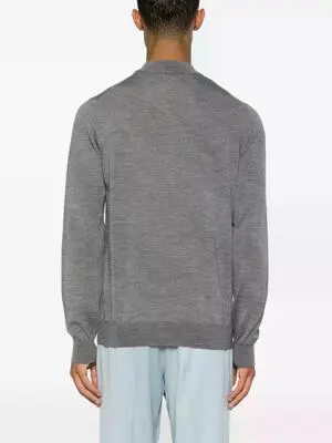 J. Lindeberg Korman Merino Wool Sweater - Grey