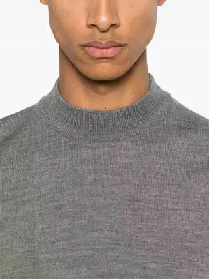 J. Lindeberg Korman Merino Wool Sweater - Grey