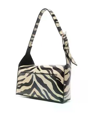 Attico 7/7 Zebra-print Shoulder Bag