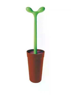 ALESSI Merdolino Toilet Brush - Green