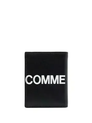 Comme Des Garçons Logo-print Bi-fold Wallet