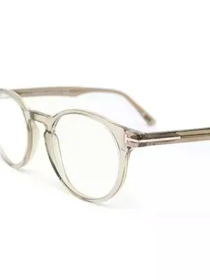 TOM FORD Round-frame Optical Glasses - Neutrals