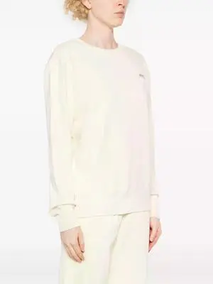 AUTRY Logo-patch Cotton Sweatshirt