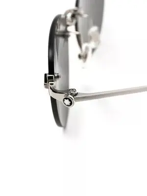 Montblanc Round-frame Sunglasses