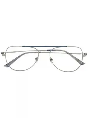 Calvin Klein Pilot-frame Glasses - Grey