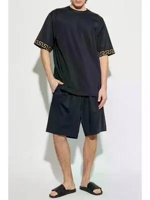 Versace Greca Waistband Shorts