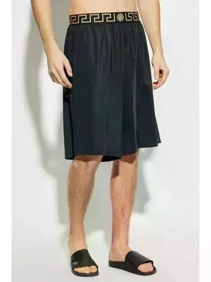 Versace Greca Waistband Shorts