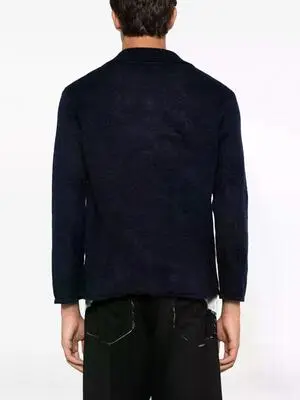 Sunnei Textured Mohair-blend Polo Short
