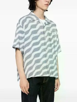 Visvim Copa Silk Shirt - Blue