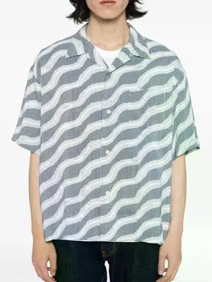 Visvim Copa Silk Shirt - Blue