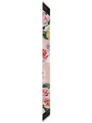 Dolce & Gabbana Floral-print Headscarf