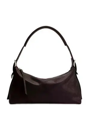 LEMAIRE Belted Leather Shoulder Bag - Brown