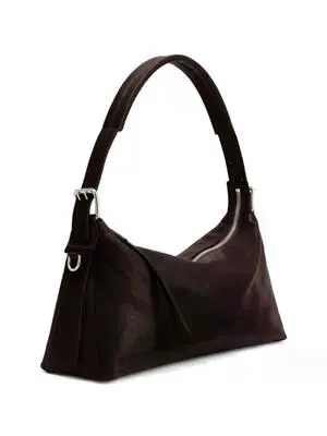 LEMAIRE Belted Leather Shoulder Bag - Brown