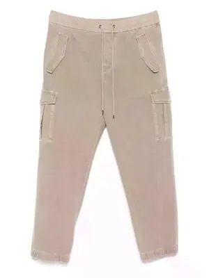 JAMES PERSE Terry Cargo Trousers - Neutrals