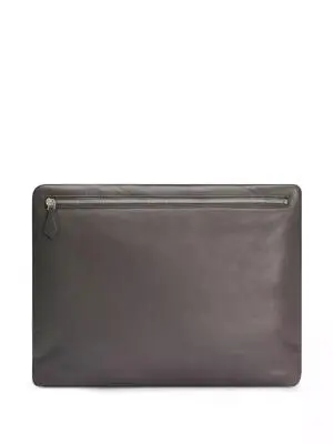 Dolce & Gabbana Leather Clutch Bag - Grey