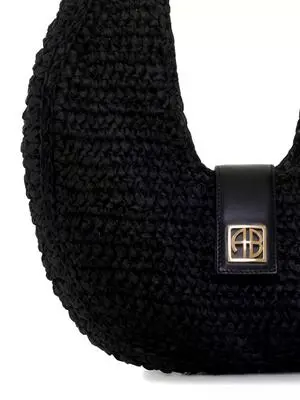 ANINE BING Lou Shoulder Bag - Black