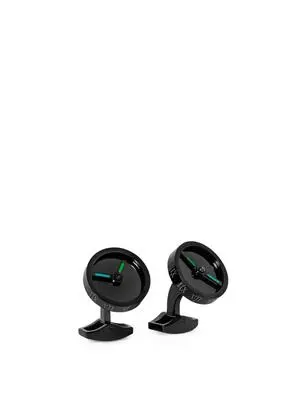 Tateossian Steel Watch Cufflinks - Black