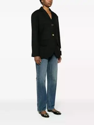 PATOU Single-breasted Belted Blazer