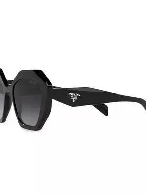 Prada Oversized Frame Gradient Sunglasses