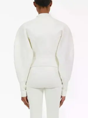 FERRAGAMO Asymmetric Knitted Jacket