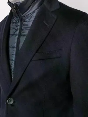 Herno Padded-detail Single-breasted Blazer