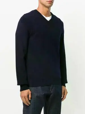 Play Comme Des Garcon Heart-patch Sweater