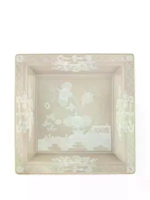 GINORI 1735 Oriente Italiano Square Plate - Neutrals