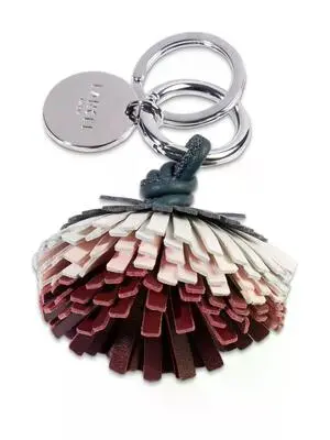 LANCEL Tutti Fleuri Keyring - Silver