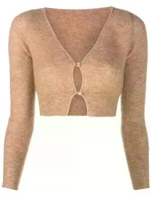 Jacquemus Le Cardigan Alzou Cardigan - Brown